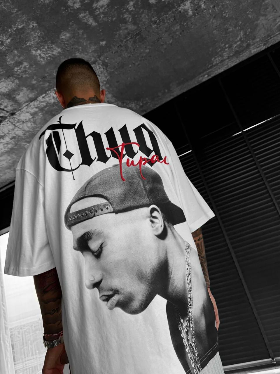 Thug Tupac Oversized T-shirt – Stylizer